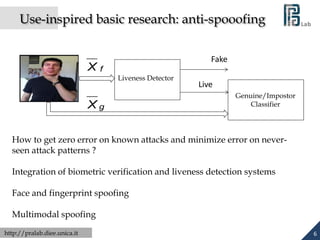 The Biometric Unit of PRA Lab @ University of Cagliari | PDF