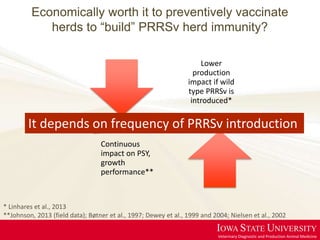 Dr. Daniel Linhares - PRRSv Control & Elimination Strategies For Swine ...