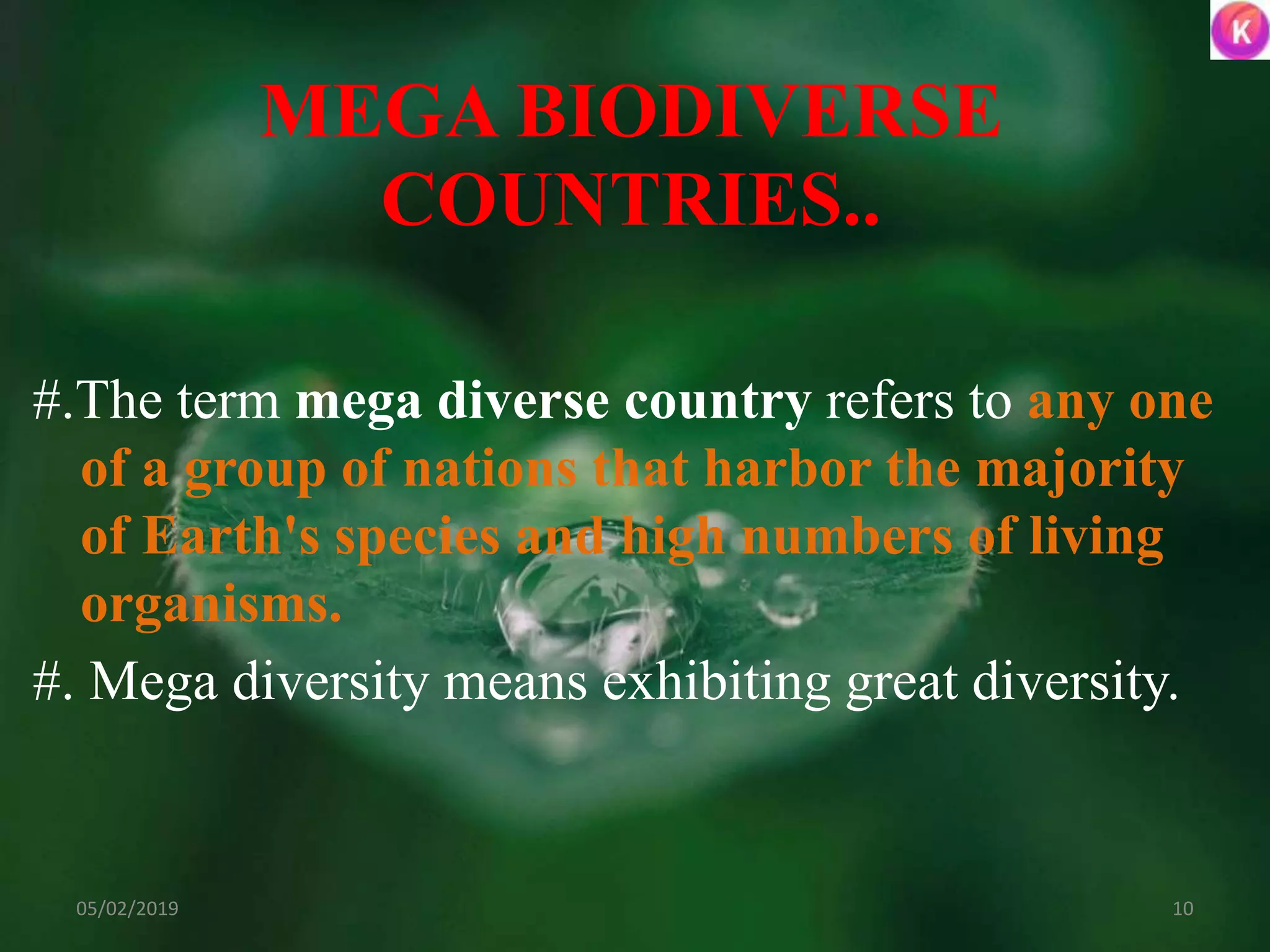 Biodiversity : Definitions, Principles and Threats | PPTX