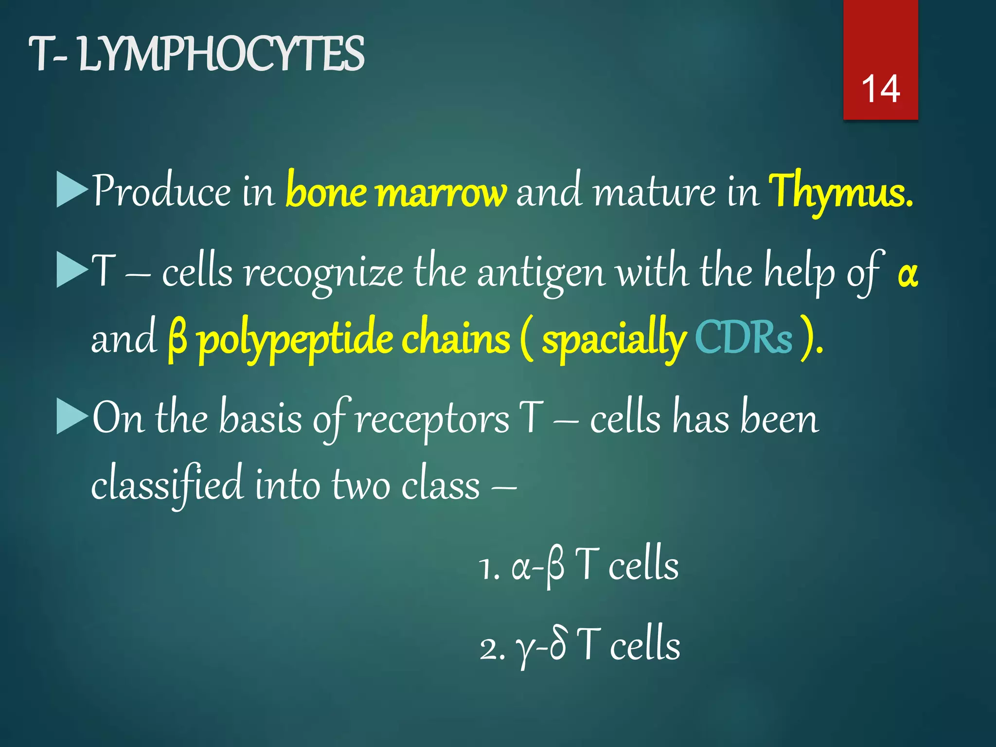 Cells And Organ of Immune System and Their Functions | PPTX