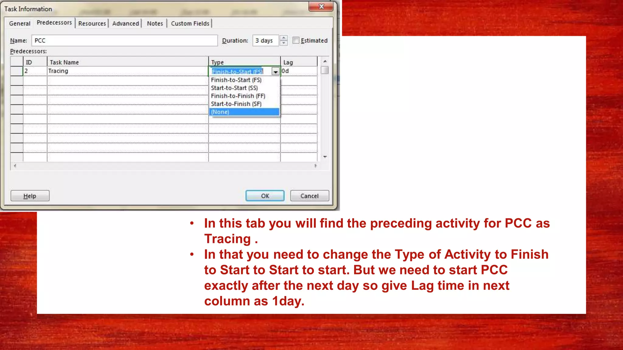Microsoft Project Tutorial Ppt 