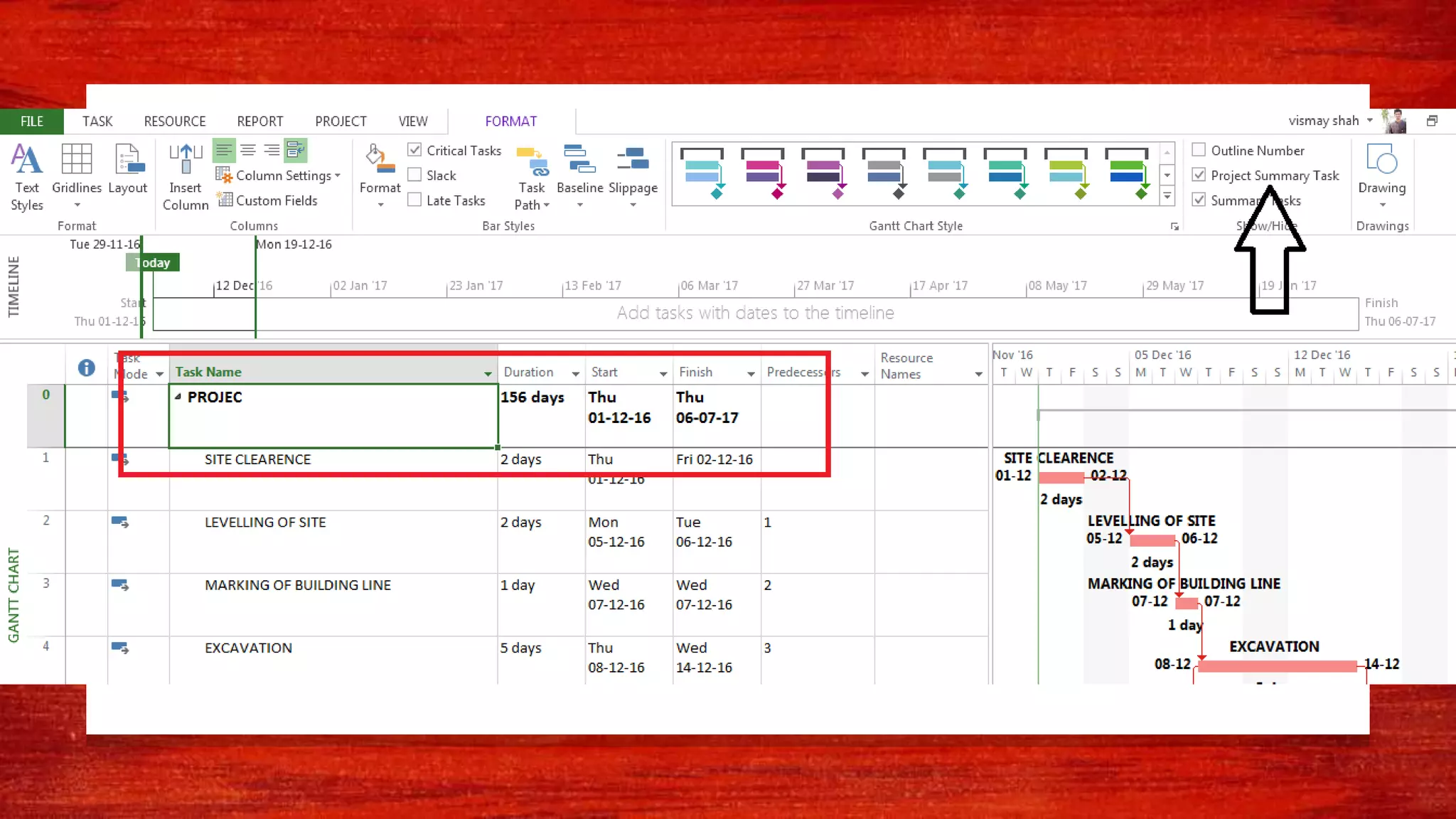 Microsoft Project Tutorial Ppt 