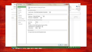 MICROSOFT PROJECT TUTORIAL | PPTX