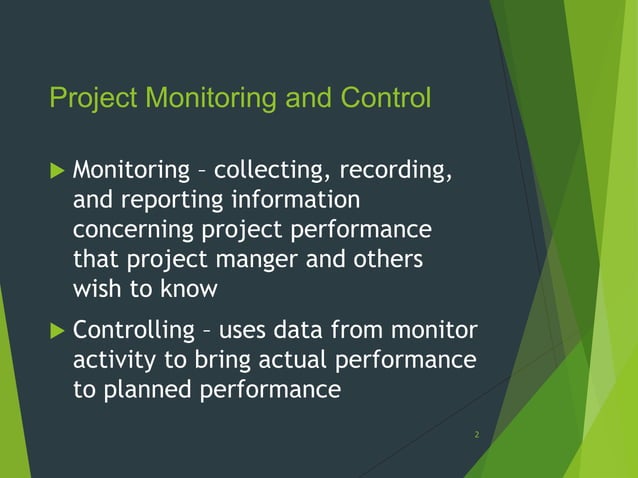 160155061 project-monitoring-control | PPT