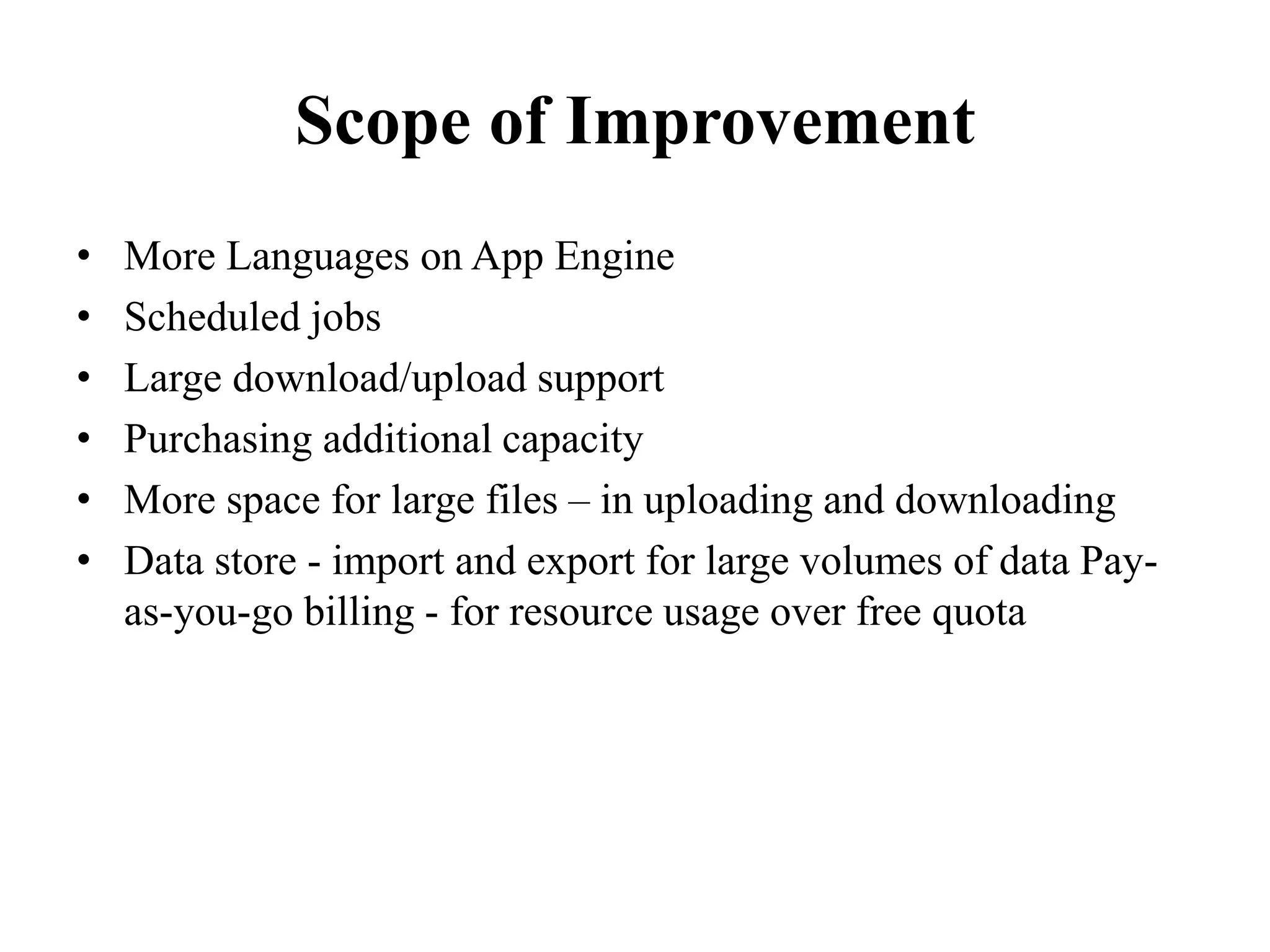 Google App Engine | PPTX