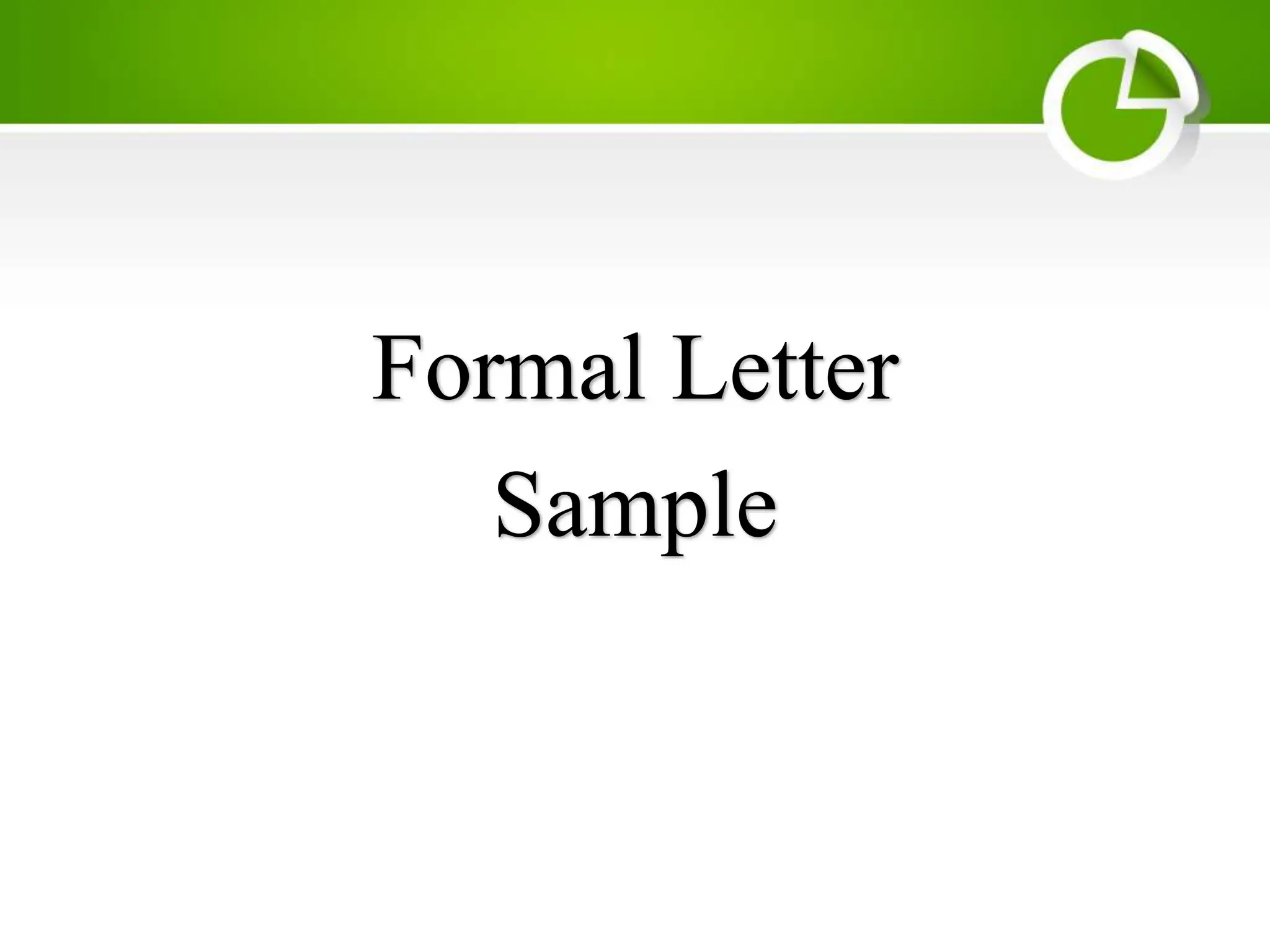 letter writting tips everybody should know | PPT