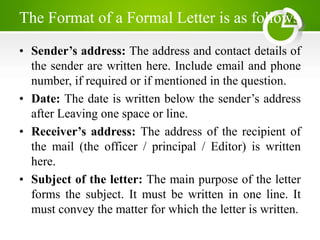 letter writting tips everybody should know | PPT