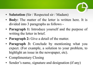 letter writting tips everybody should know | PPT