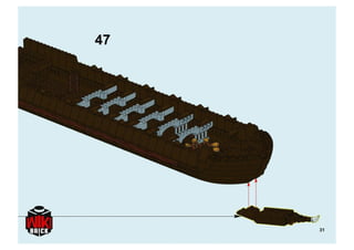 Manual Instruction for LEPIN 16016 PIRATES OF THE CARIBBEAN THE FLYING ...