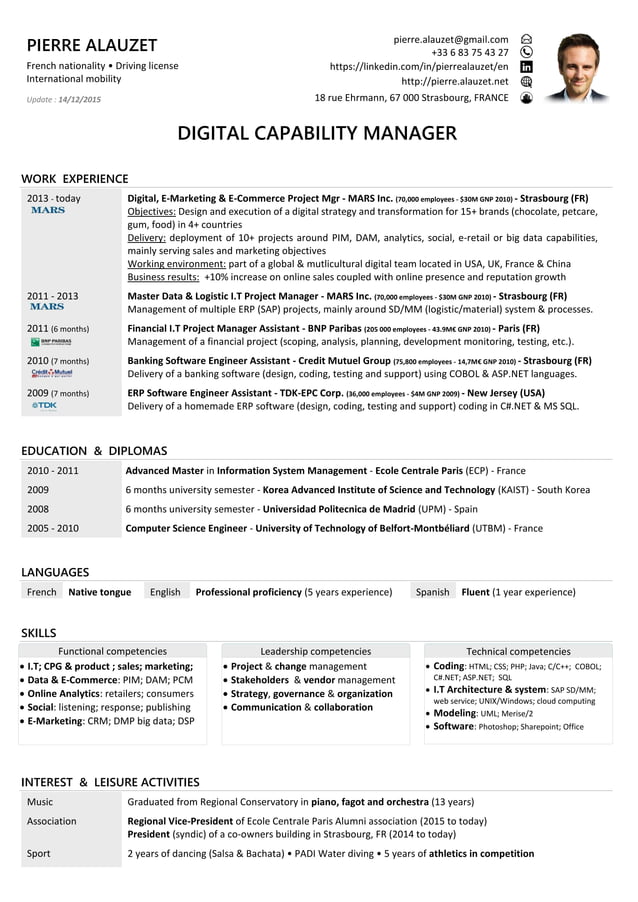 ALAUZET_Pierre_cv_en | PDF
