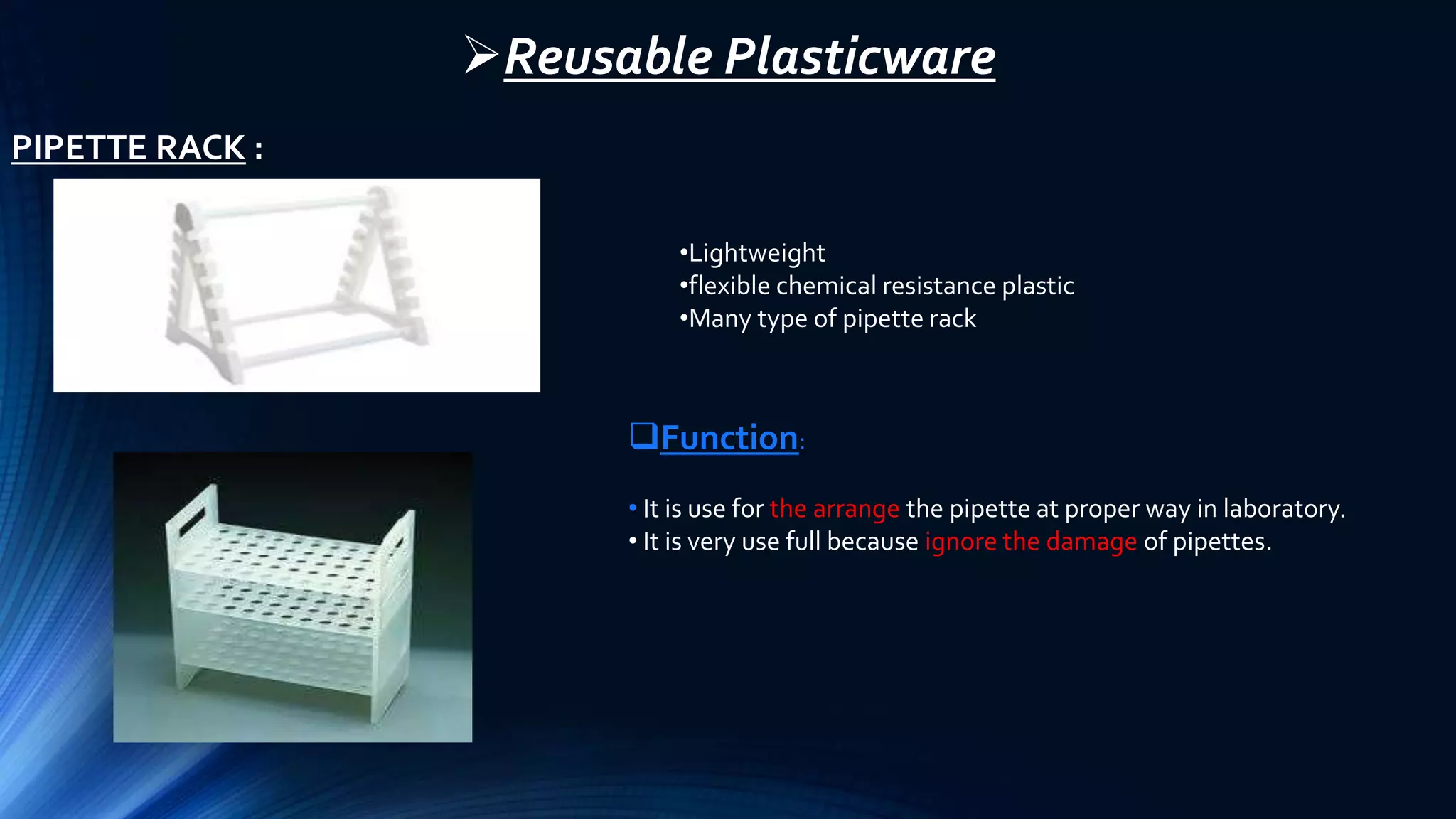 Types of plasticware | PPTX
