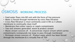 reverse osmosis | PPTX
