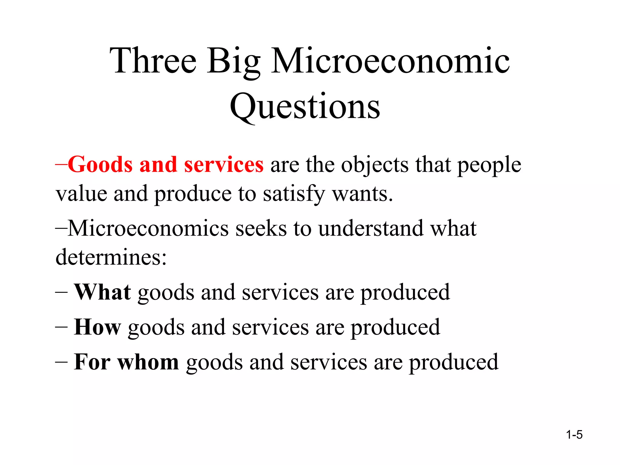 Micro Economics Intro Naure Slide Show Power Point Presentation PPT | PPT