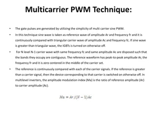 Modular Multilevel Inverter | PPTX