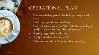 business plan of coffee house ppt | PPTX