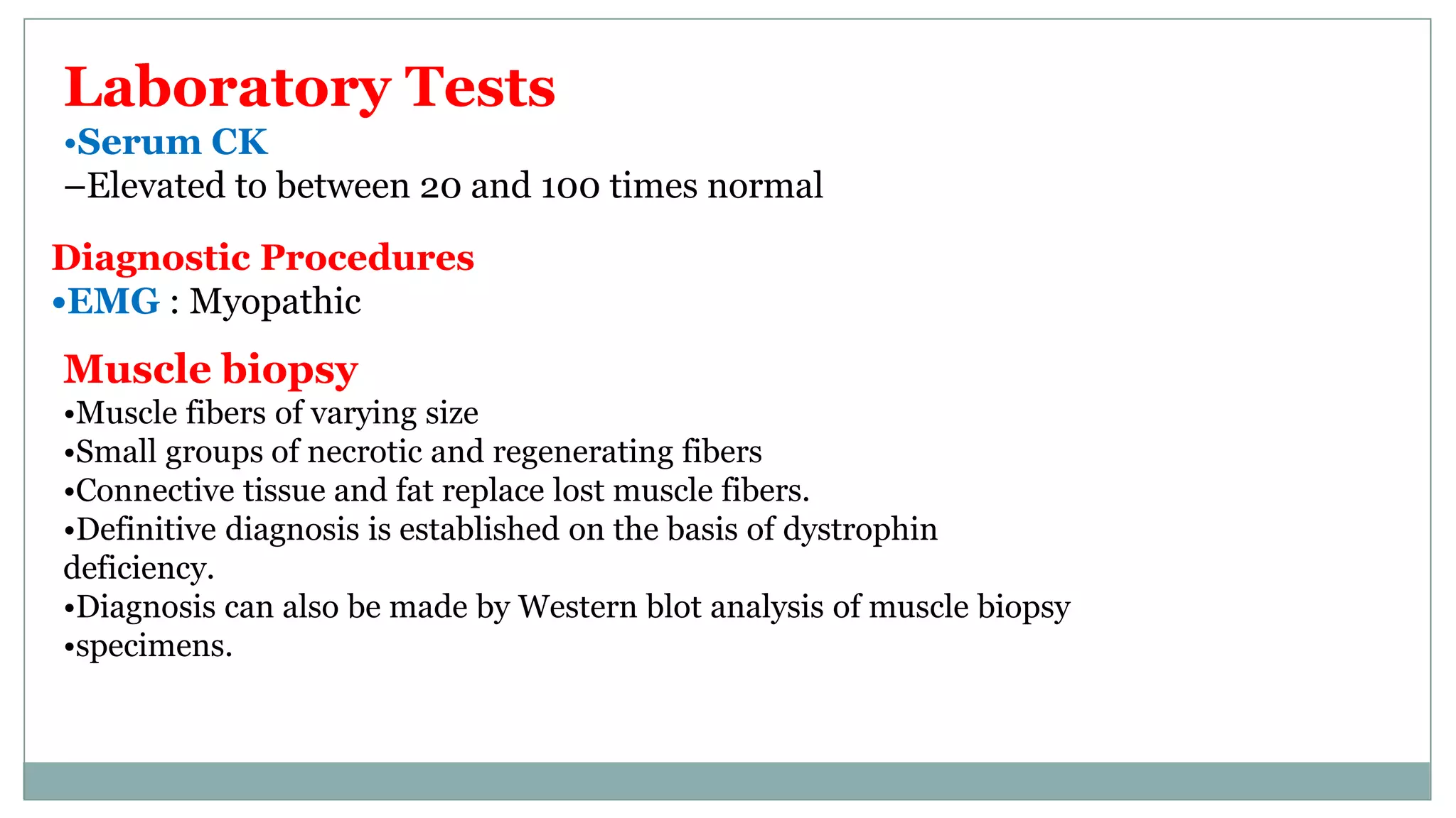 Muscular Dystrophy disorder PPT | PPTX