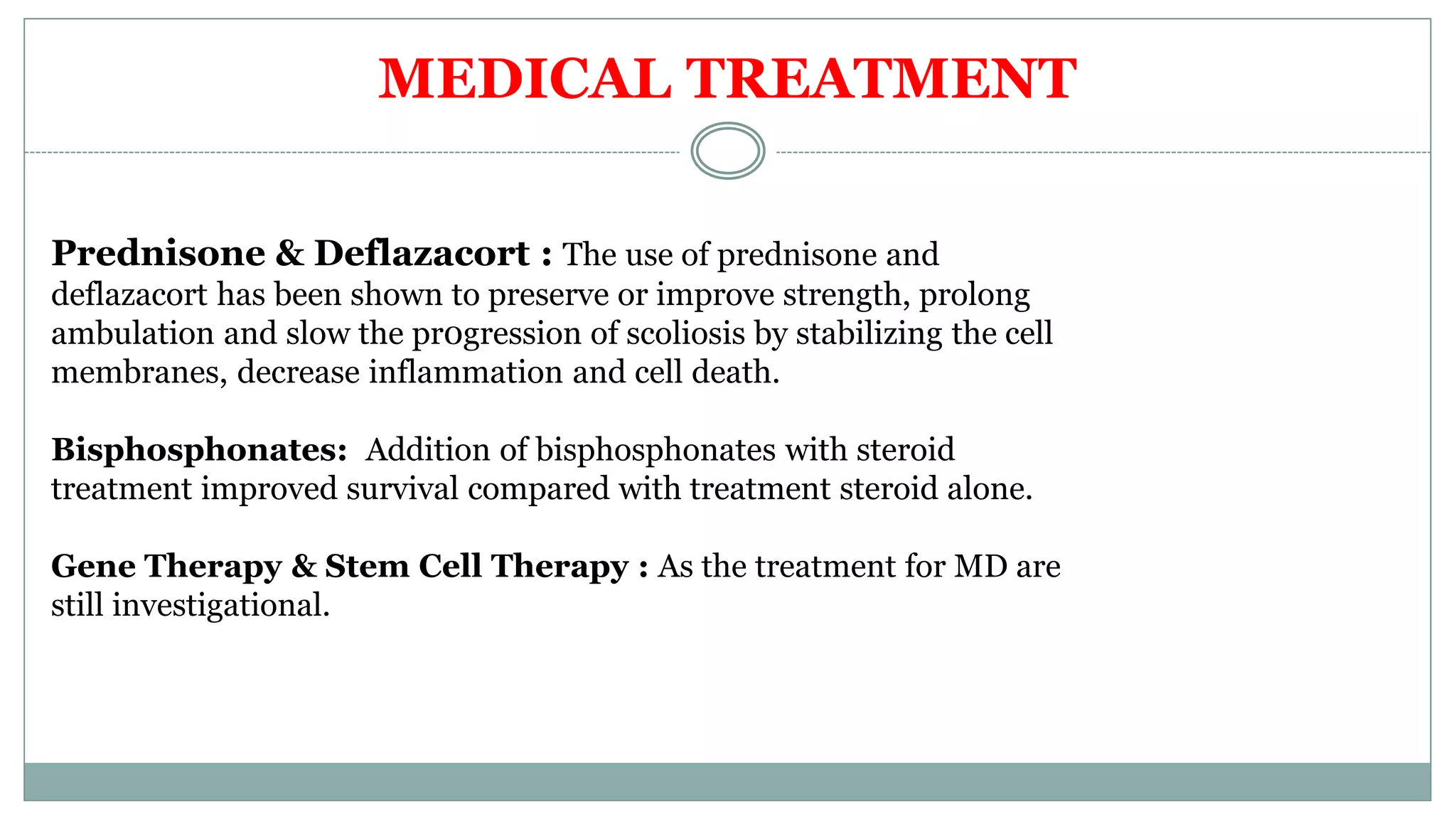 Muscular Dystrophy disorder PPT | PPTX