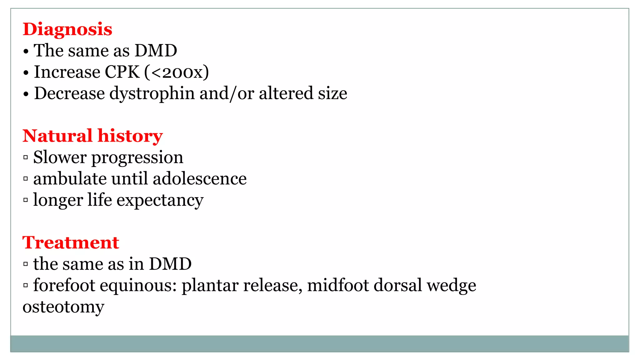 Muscular Dystrophy disorder PPT | PPTX