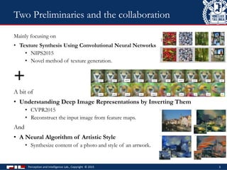 160205 NeuralArt - Understanding Neural Representation | PPTX