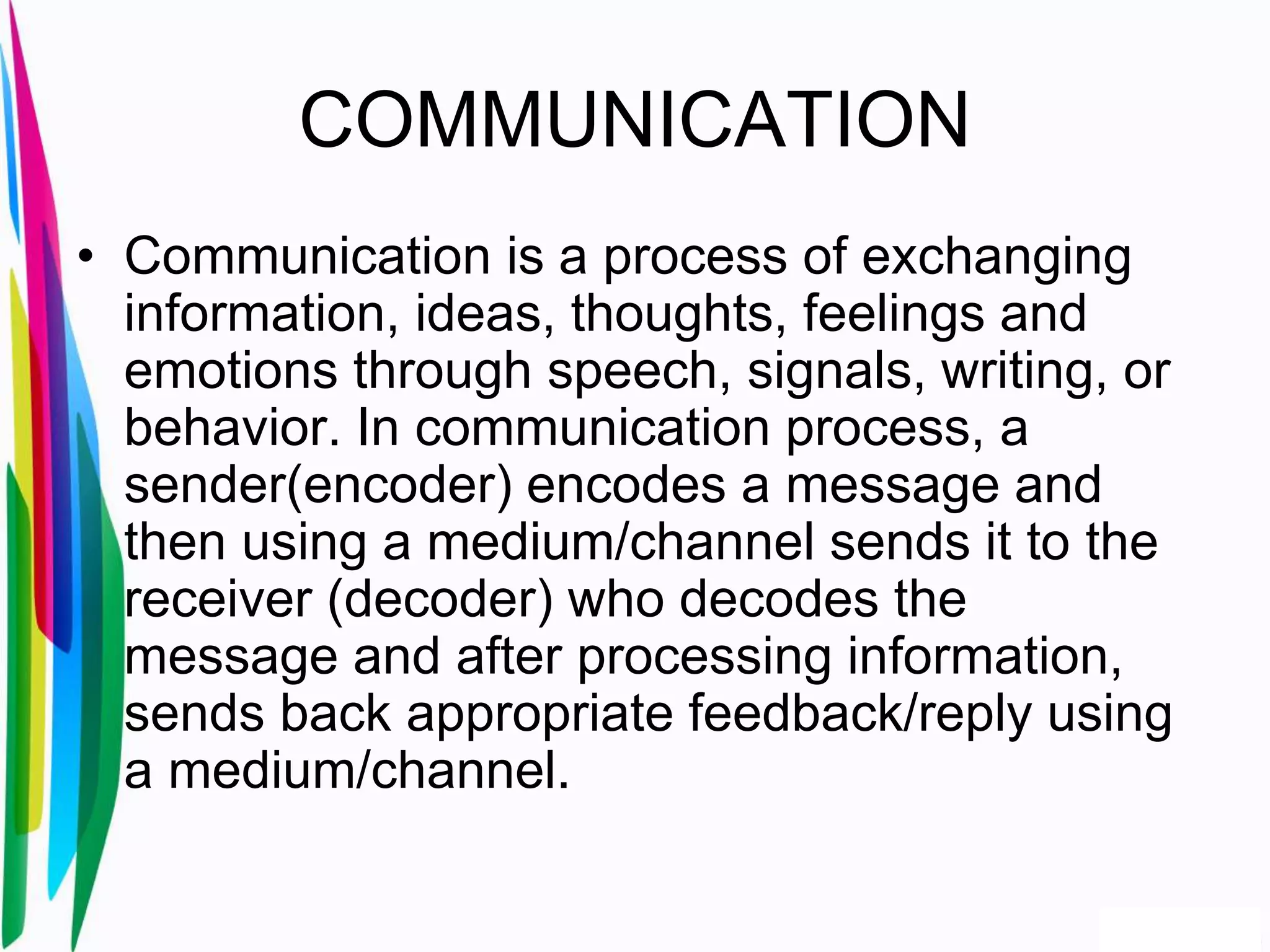 TYPES OF COMMUNICATION | PPTX | Email | Internet