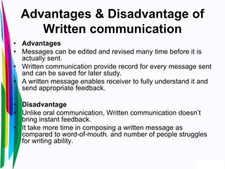 TYPES OF COMMUNICATION | PPTX | Email | Internet