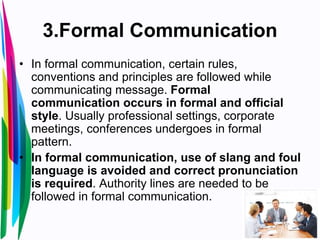 TYPES OF COMMUNICATION | PPTX | Email | Internet