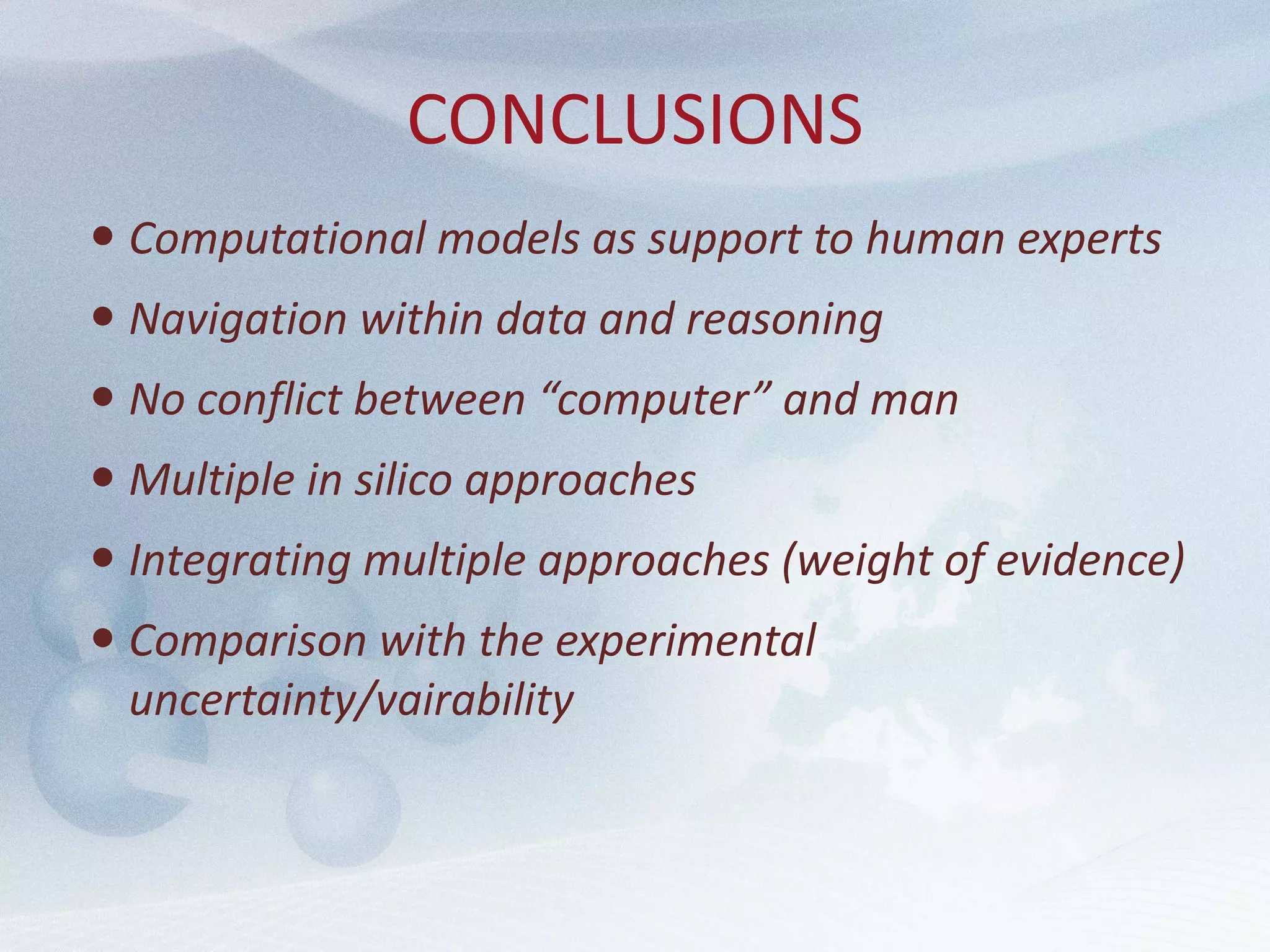 QSAR and computational tools | PPT