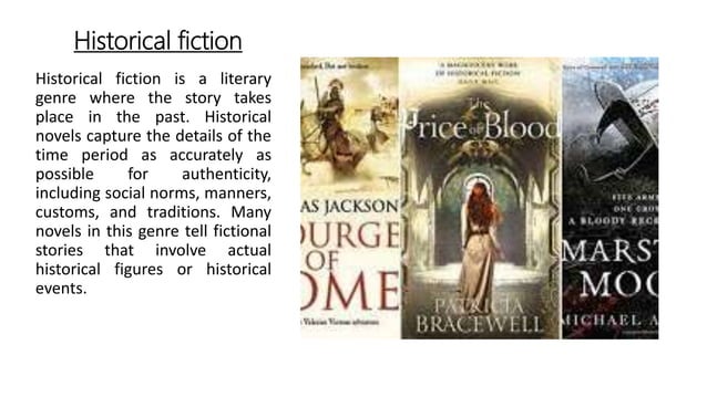 Types of fiction | PPTX | Genres
