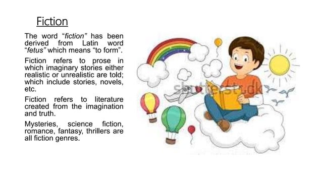 Types of fiction | PPTX | Genres