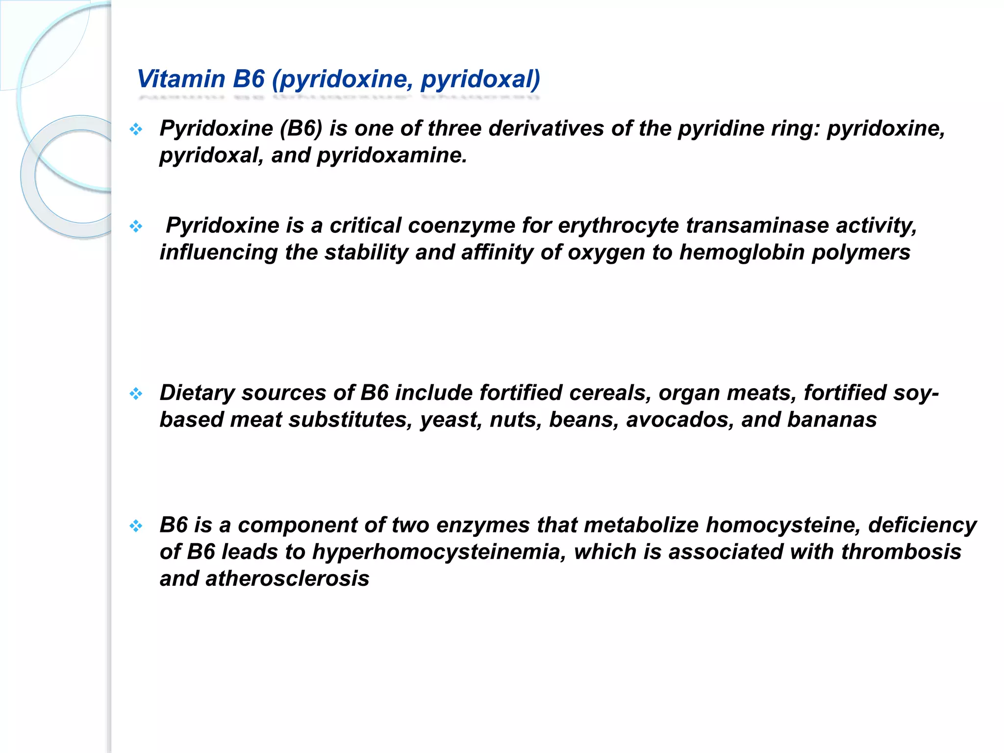 vitamins in chronic kidney disease and hemodialysis patients | PPTX | Blood Disorders | Diseases ...