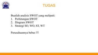 analisis SWOT manajemen strategik universitas pelita bangsa | PPTX