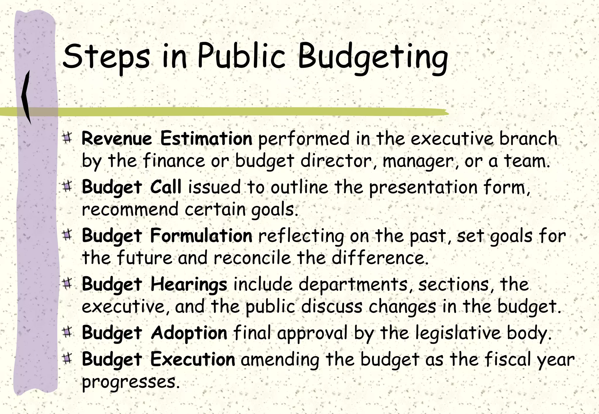 Public (Municipal) Budgeting - Introduction | PDF | Business Accounting ...