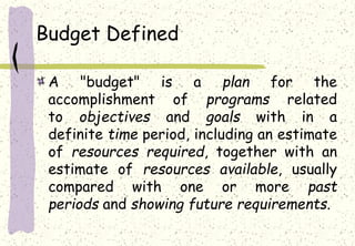 Public (Municipal) Budgeting - Introduction | PDF