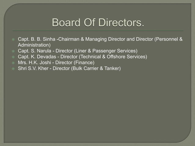 Shipping Corporation of india | PPTX