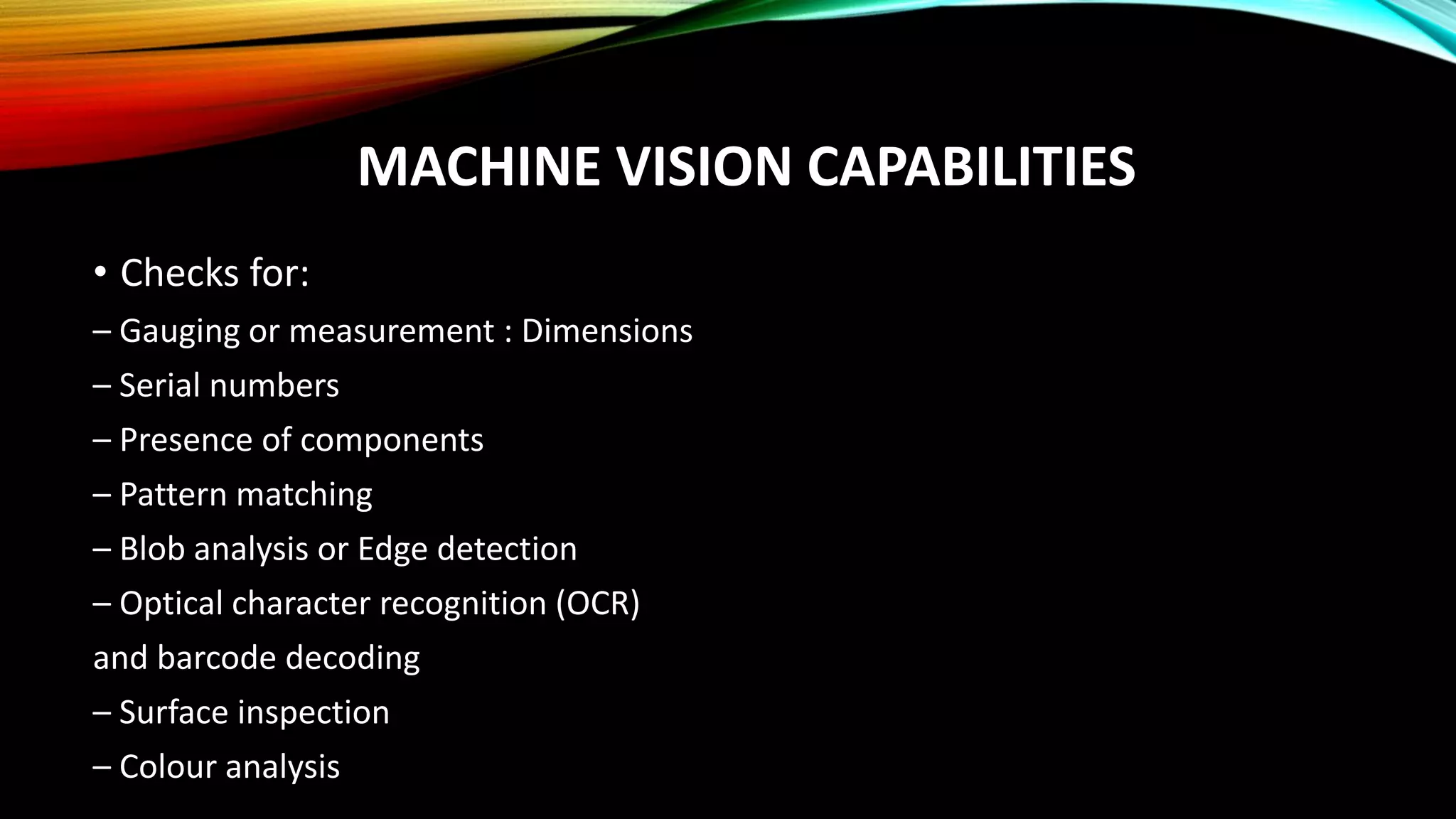 Machine vision | PDF | Cameras and Camcorders | Consumer Electronics