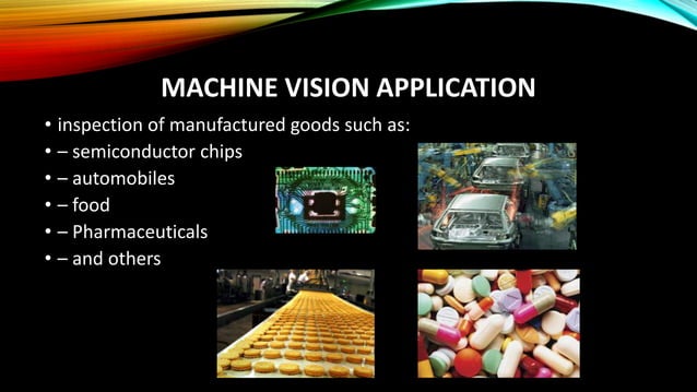 Machine vision | PDF | Cameras and Camcorders | Consumer Electronics