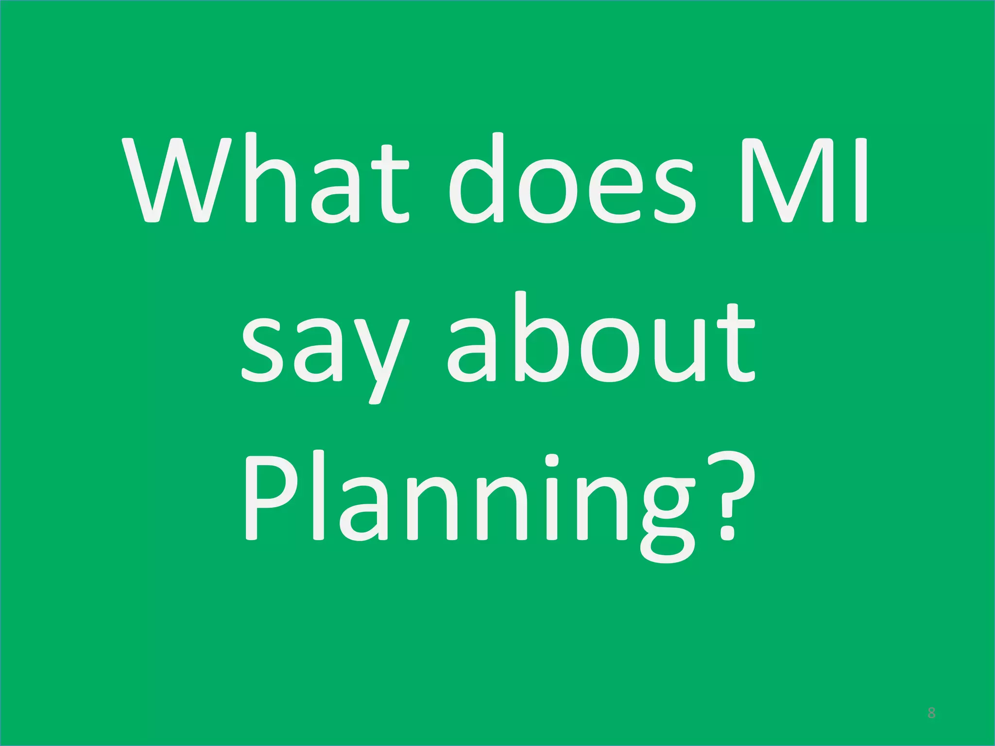 Motivational Interviewing (MI) - HOW TO PLAN | PPT