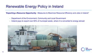 Renewable Gas for the large industry sector - The road to Ireland's low ...