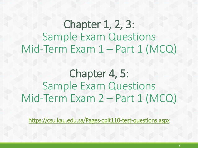 Sample Exam Questions on Python for revision | PPT