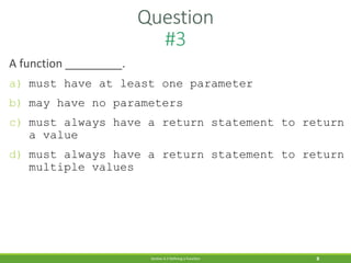 Sample Exam Questions on Python for revision | PDF