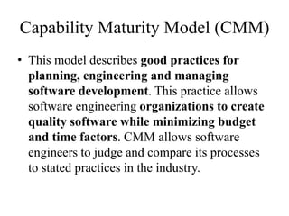 The Quality Standard: ISO 9000 , CMM and Six Sigma | PPTX