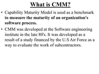 The Quality Standard: ISO 9000 , CMM and Six Sigma | PPTX