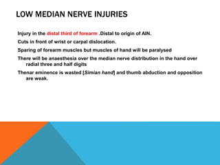 Peripheral nerve injuries Dr Aditya shrimal | PPTX