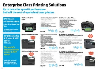 Hp Printer Brochure For Customer Reference | PDF | Computer Peripherals ...
