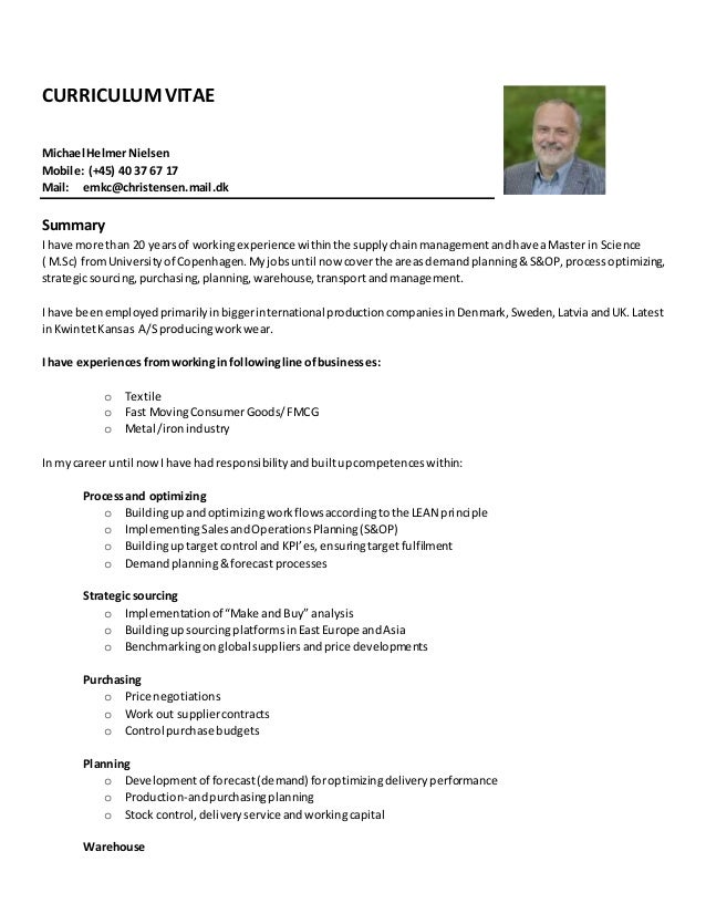 CURRICULUM VITAE Linkedin English CURRICULUM VITAE Linkedin English