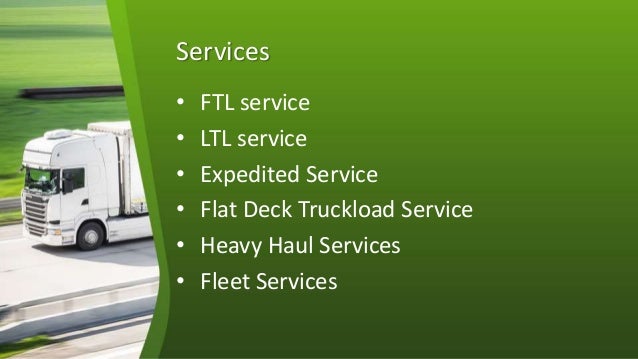 truck transport | PPTX