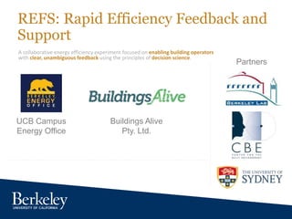 UC Berkeley REFS fact sheet | PPT