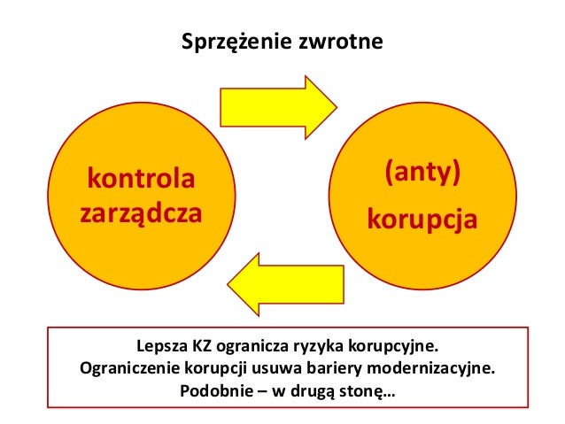 Kontrola zarządcza i antykorupcja - dwie strony tego samego medalu Kontrola zarządcza i antykorupcja - dwie strony tego samego medalu