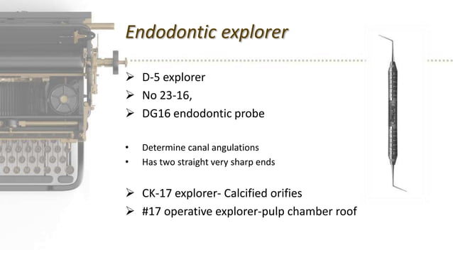 endodontic hand instruments | PPTX
