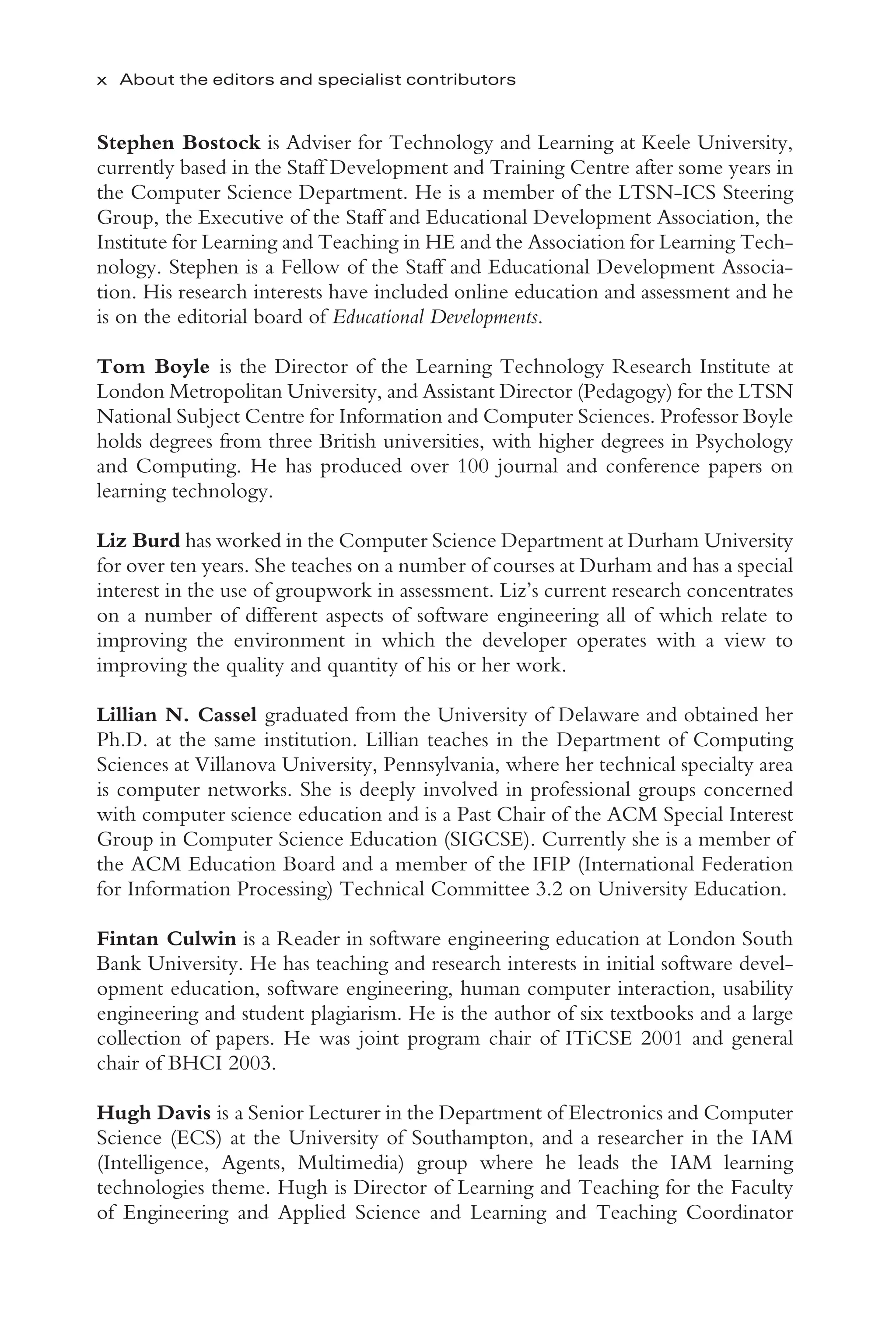 Effective Learning and Teaching in Computing Alastair Irons | PDF